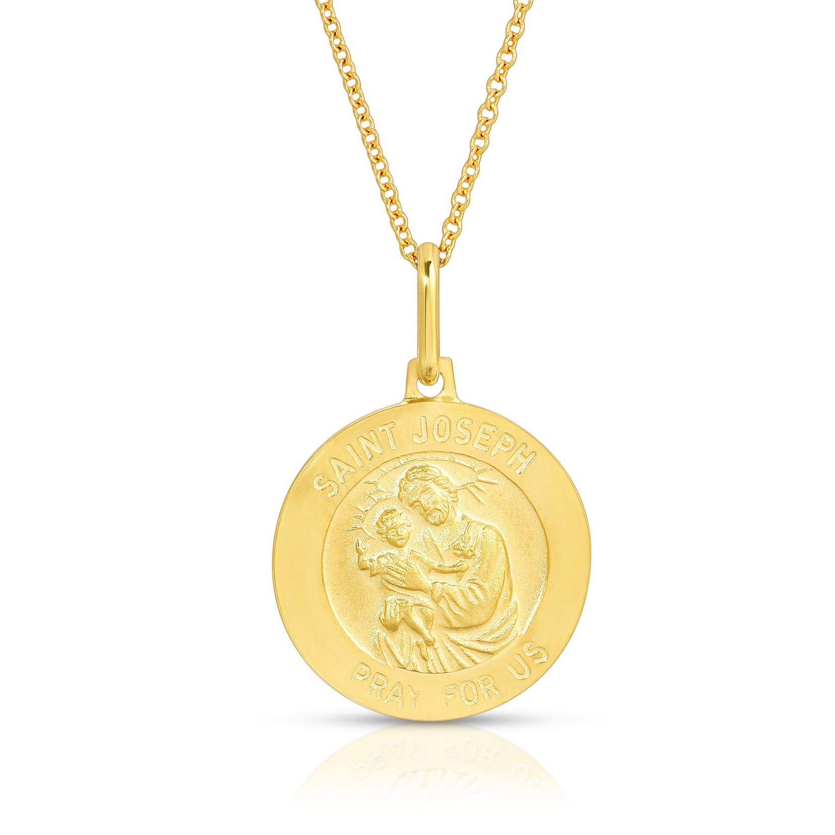 Saint Joseph Coin Pendant – Saint by Ira DeWitt