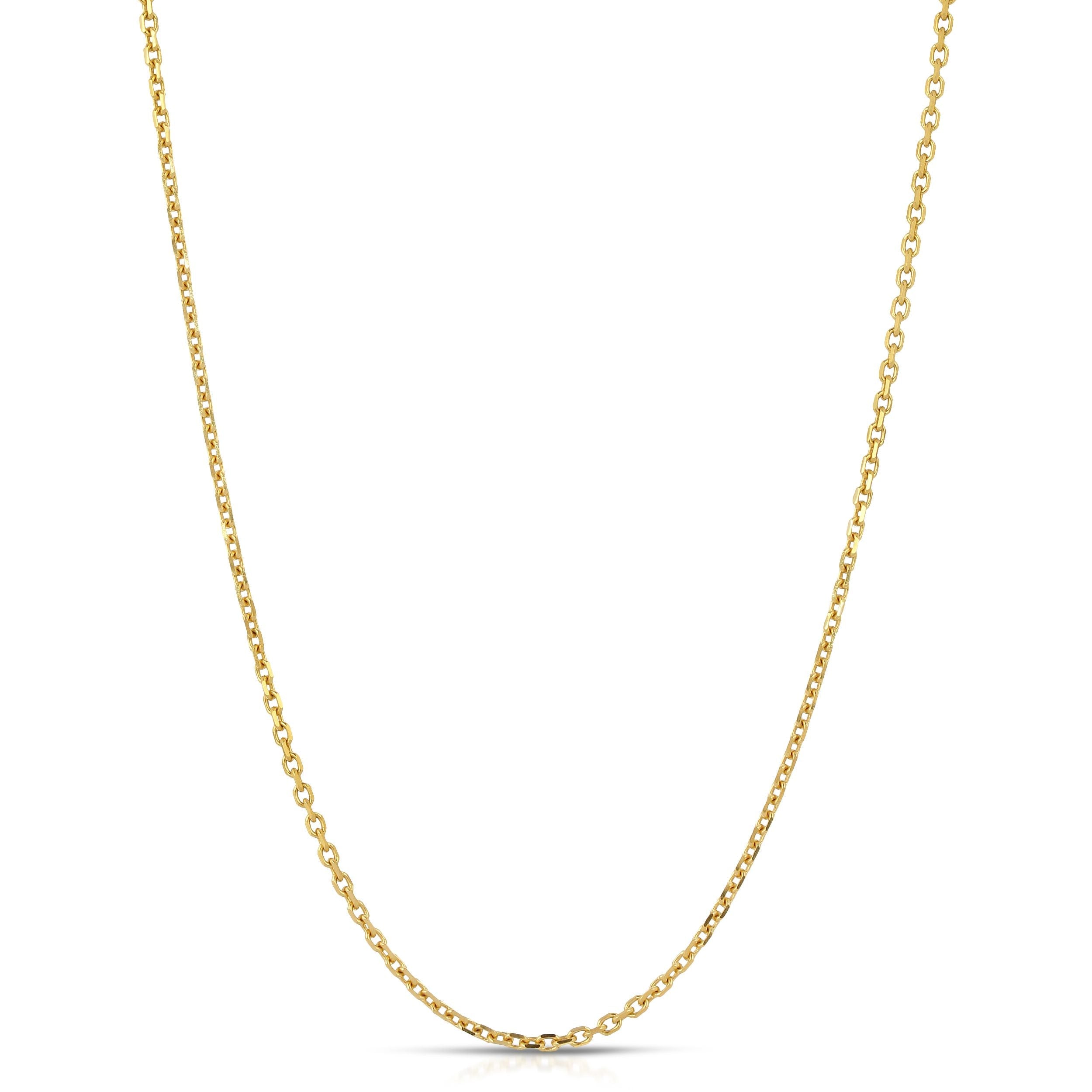 14k 1mm Adjustable Rolo Chain – Saint by Ira DeWitt